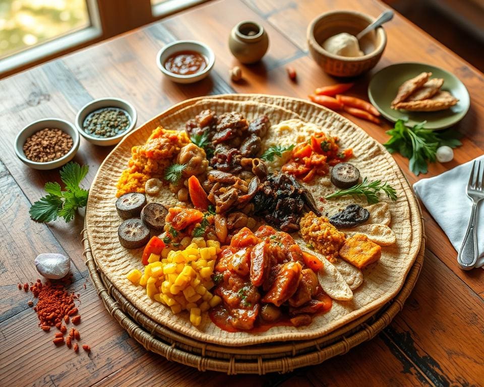 Proef het traditionele eten van Ethiopië | Pallo.be