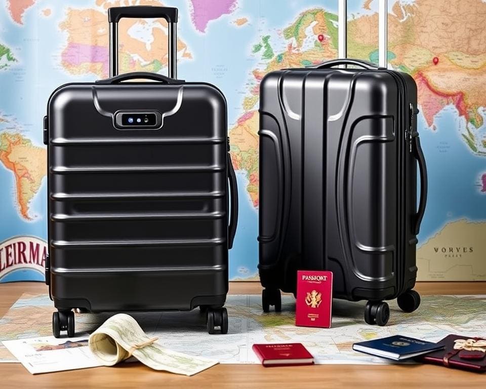 Reiskoffers met een ingebouwde GPS-tracker | Pallo.be